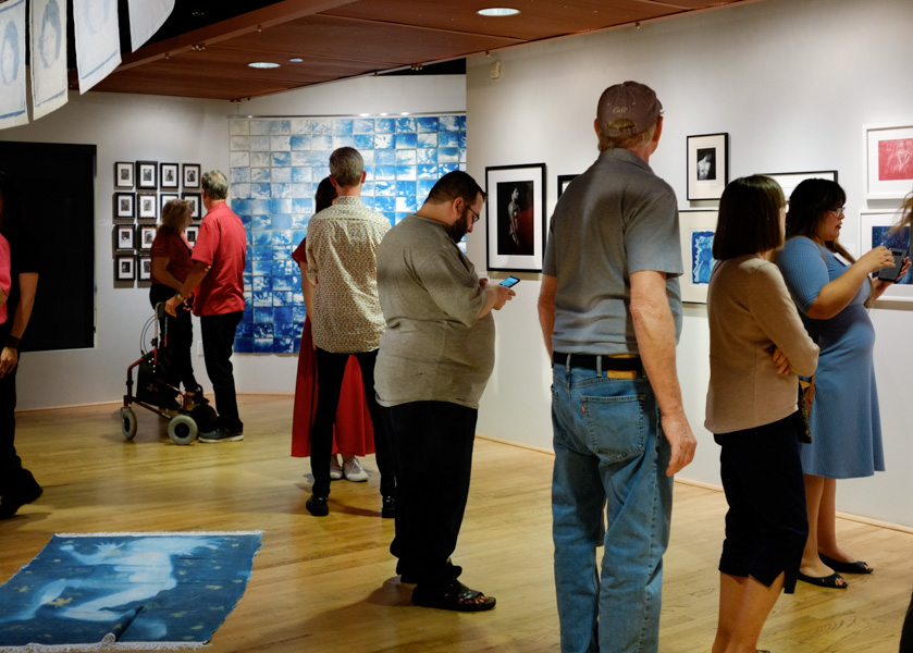 Light Sensitive Artist Reception | Art Intersection